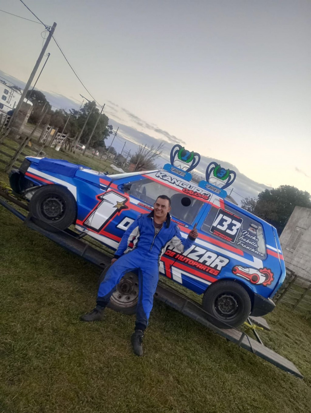 “El sobrepaso estaba muy complicado por el tema que la bajada del ...